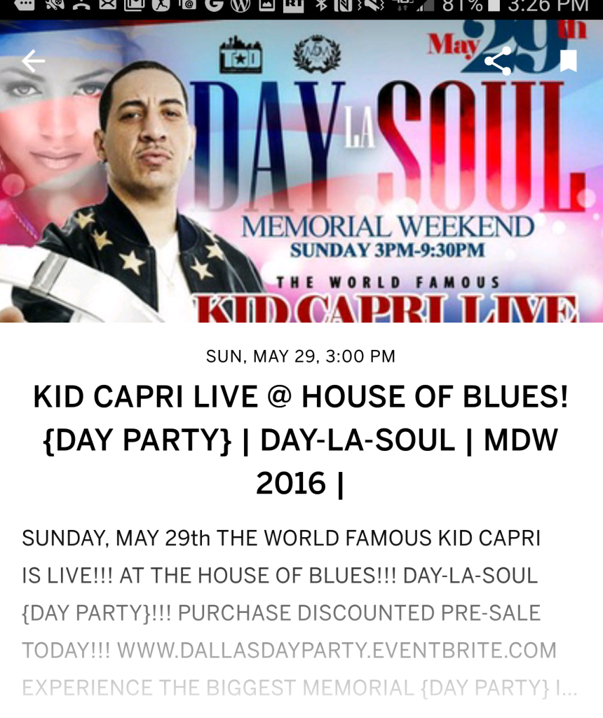 The First Weekend of Dallas Summer Fun Series – Affluent Blacks of Dallas
