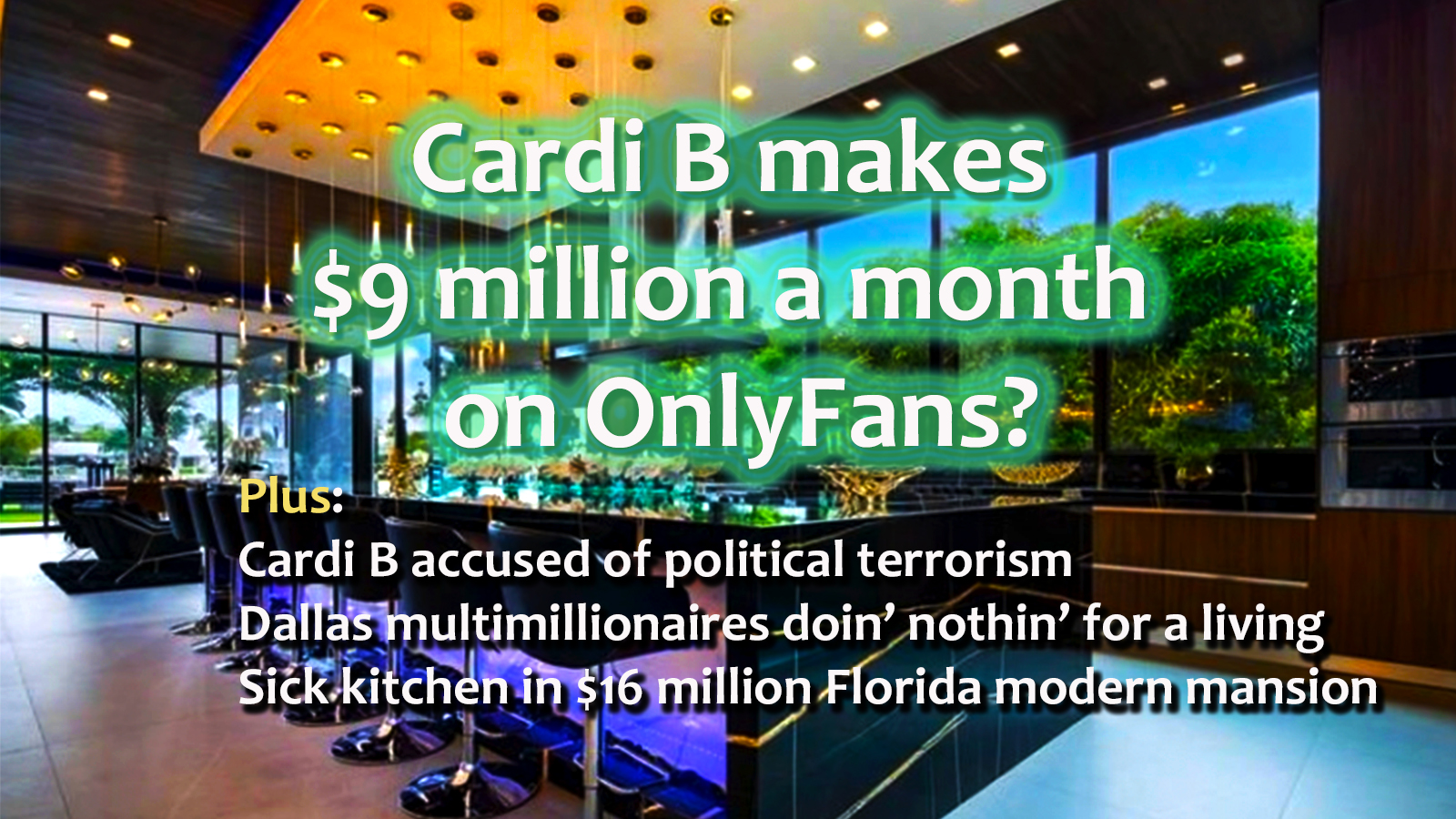 50Plano TV Update – Cardi B Makes $9 Mil a month? Dallas ...