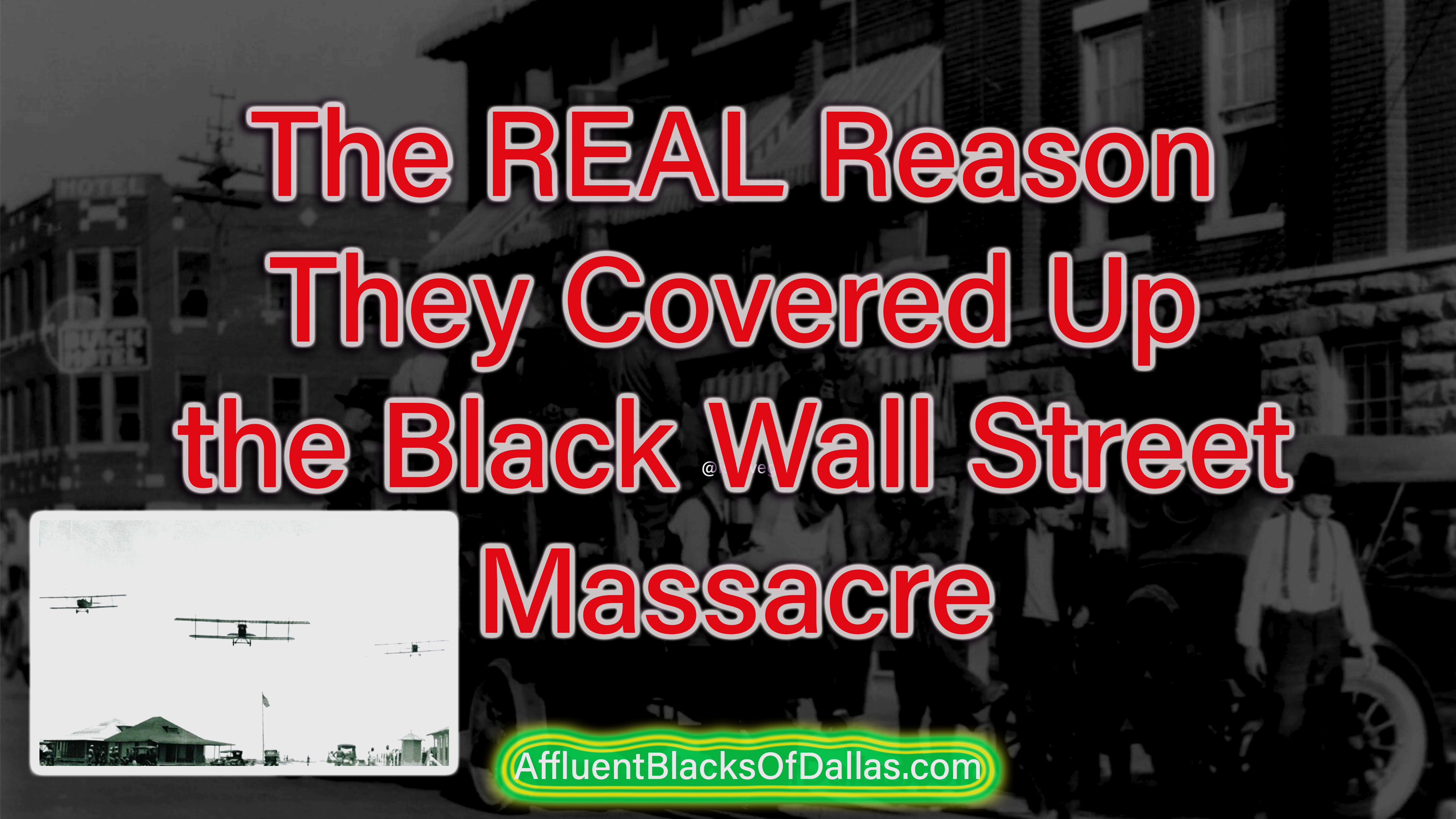 The Ugly Truth: 100th Anniversary Black Wall Street Tulsa Remembered ...